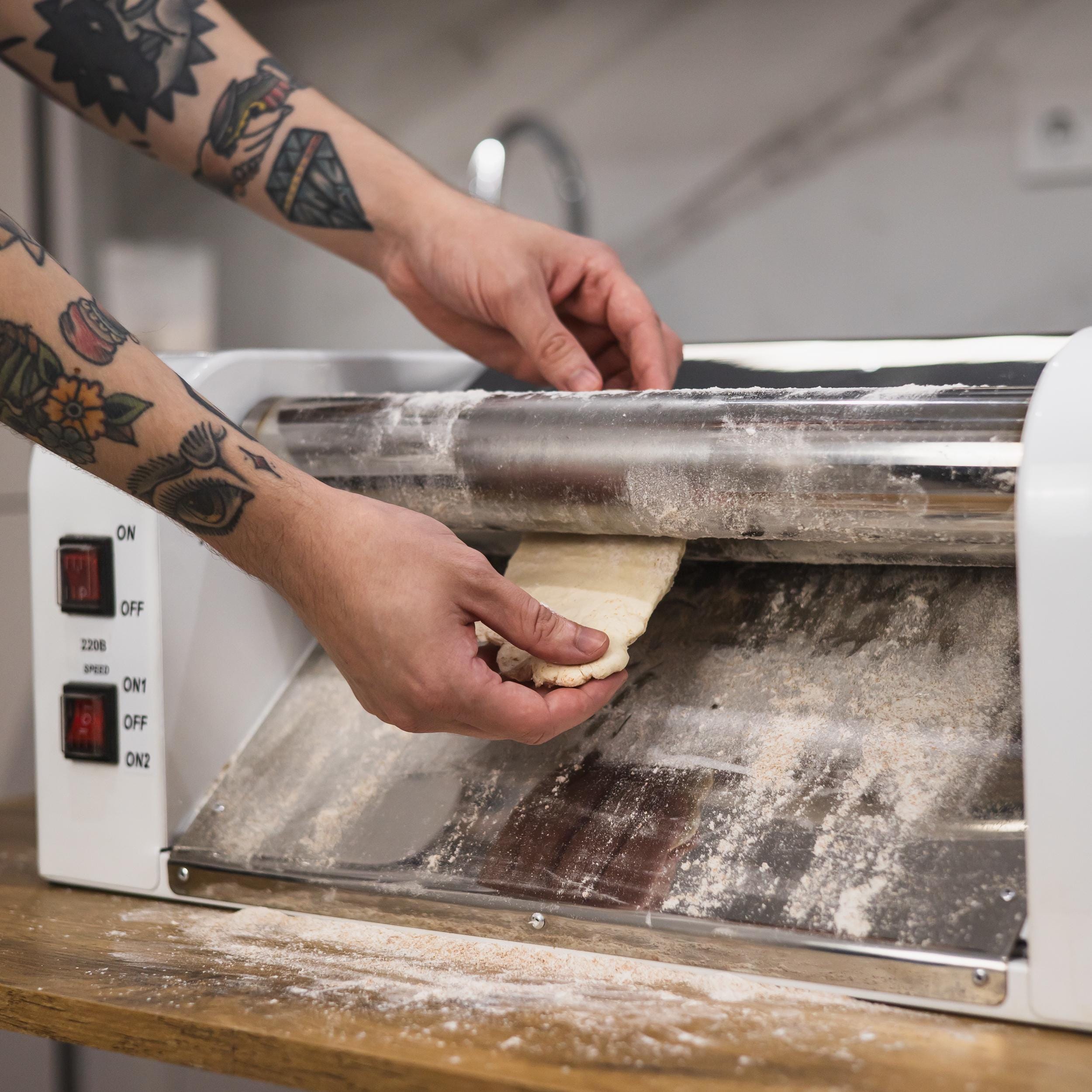 Electric Dough Sheeter, Dough Roller, Pastry Sheeter, Pastry Roller ...