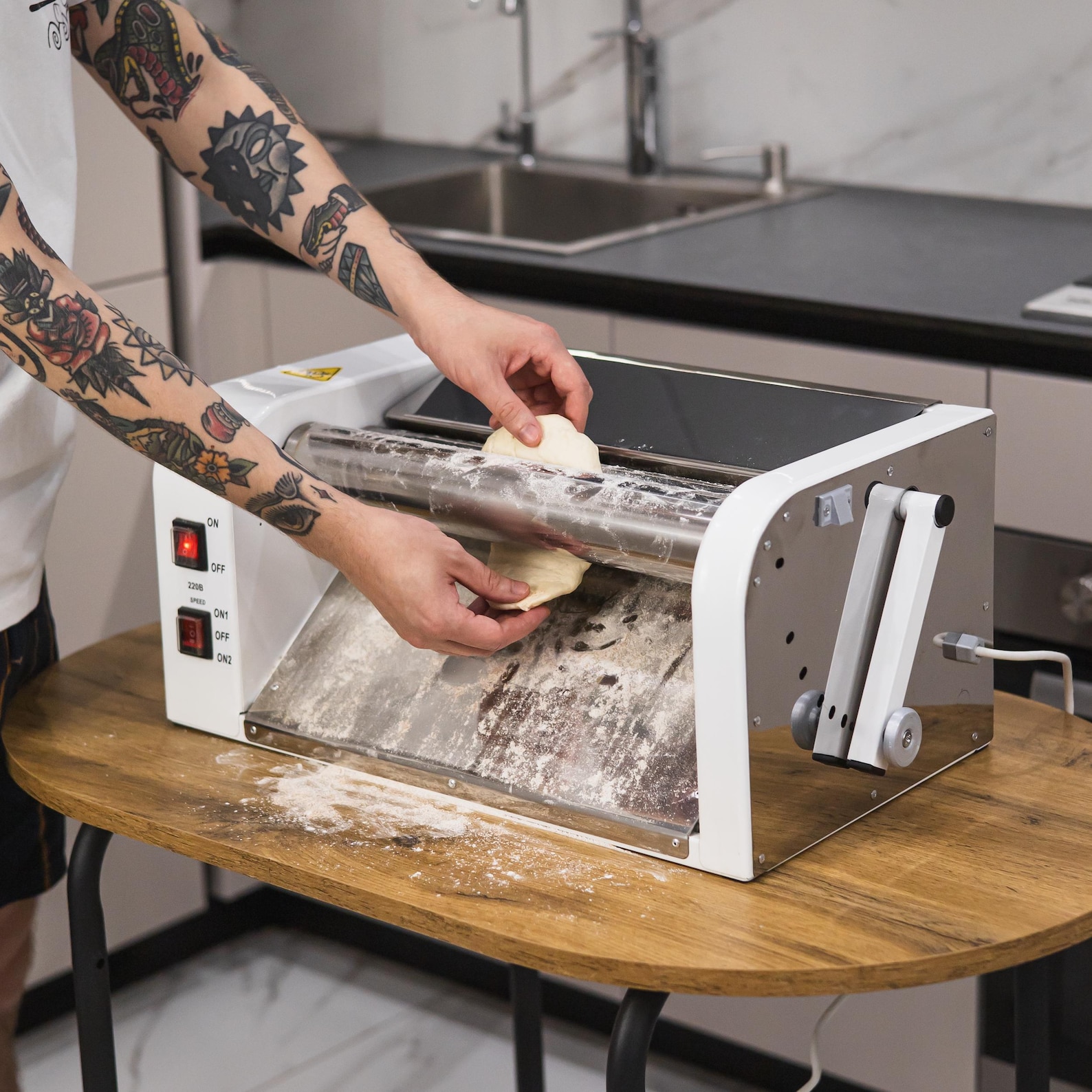 Electric Dough Sheeter, Dough Roller, Pastry Sheeter, Pastry Roller ...