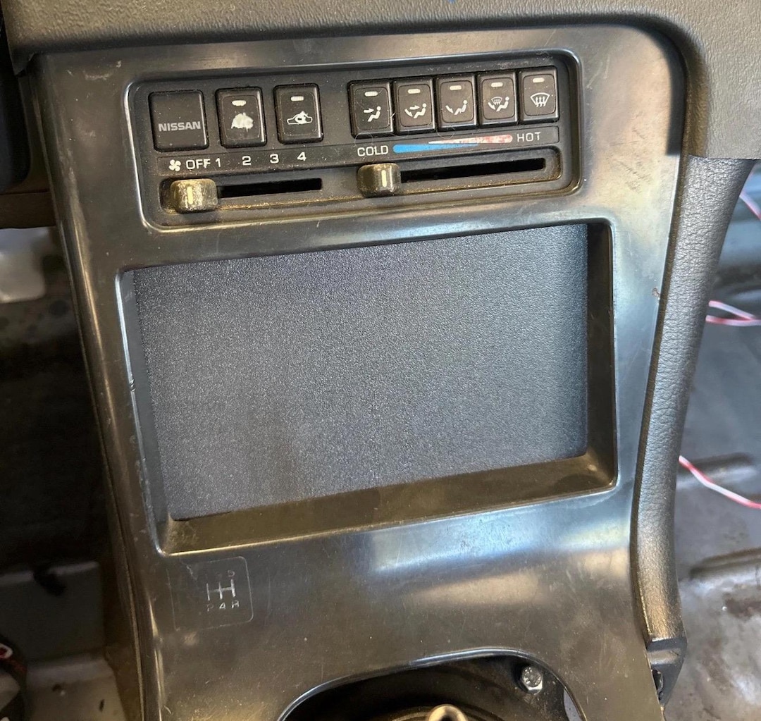 S13 240sx Double Din Radio Delete Blanking Plate - Etsy
