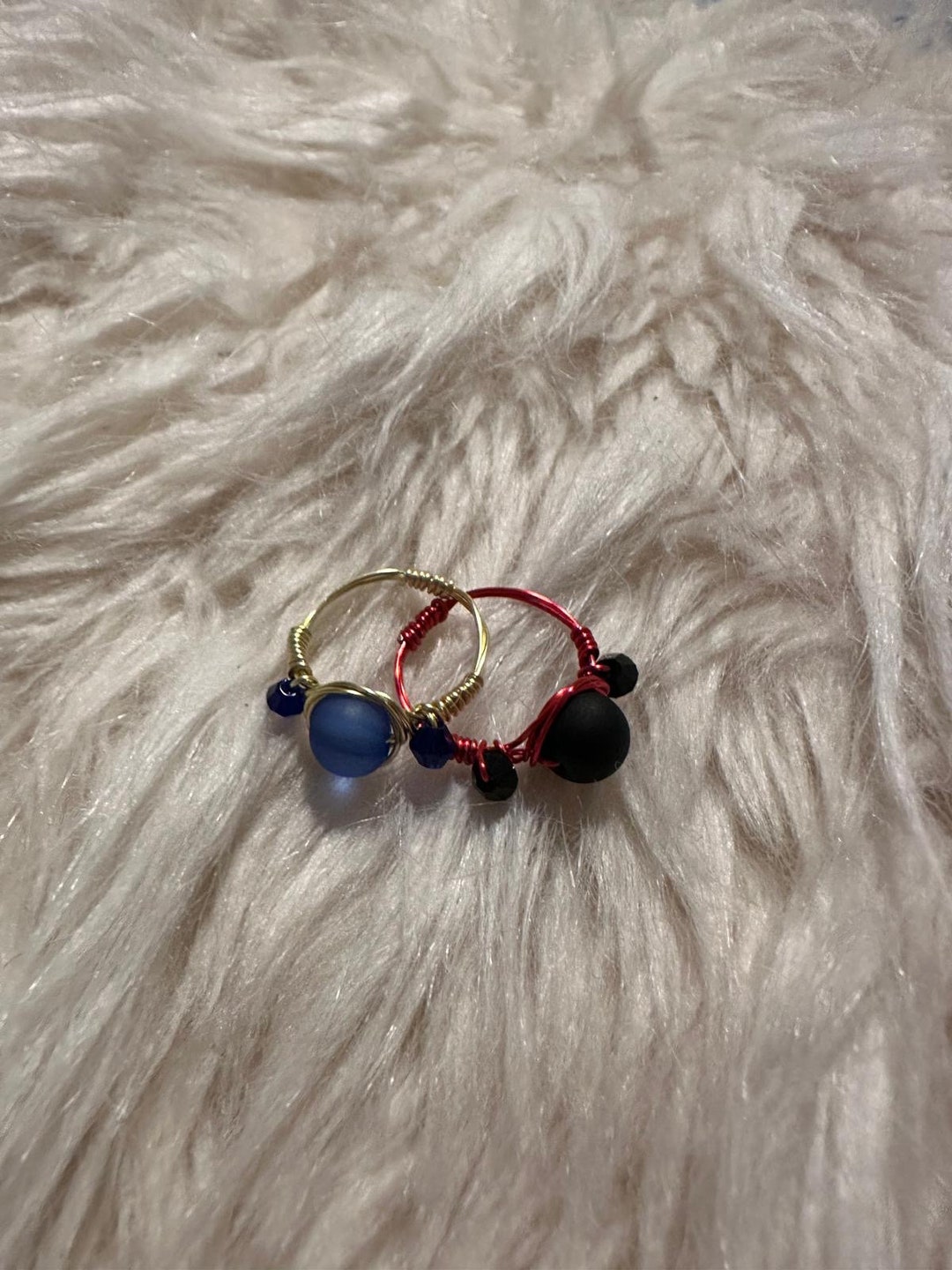 Deadpool & Wolverine Wire Rings - Etsy