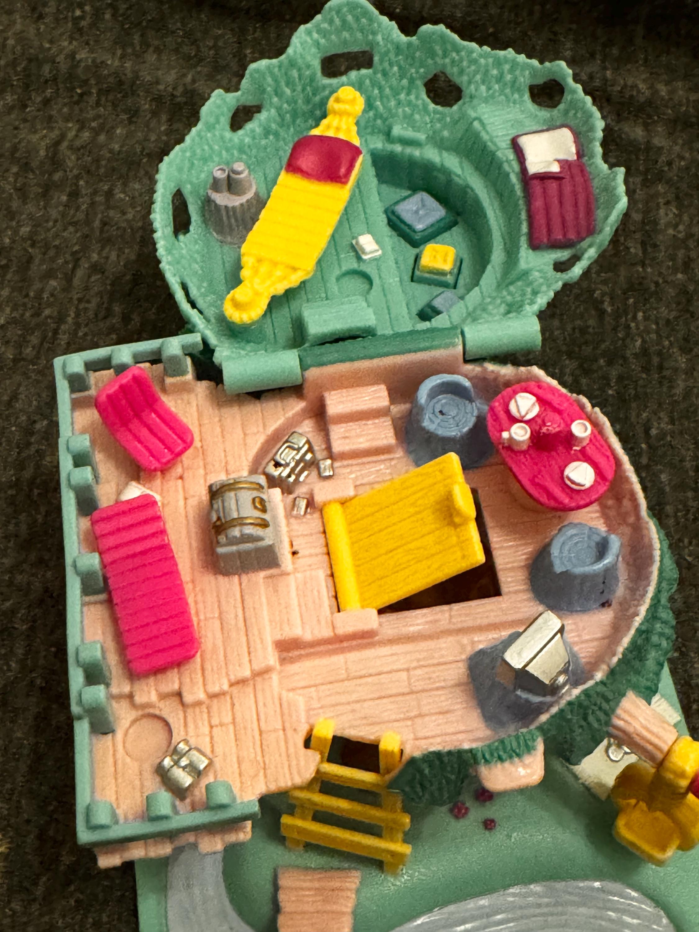 Vintage Polly Pocket Treehouse - Bluebird Toys 1994 - 100% Complete - Etsy