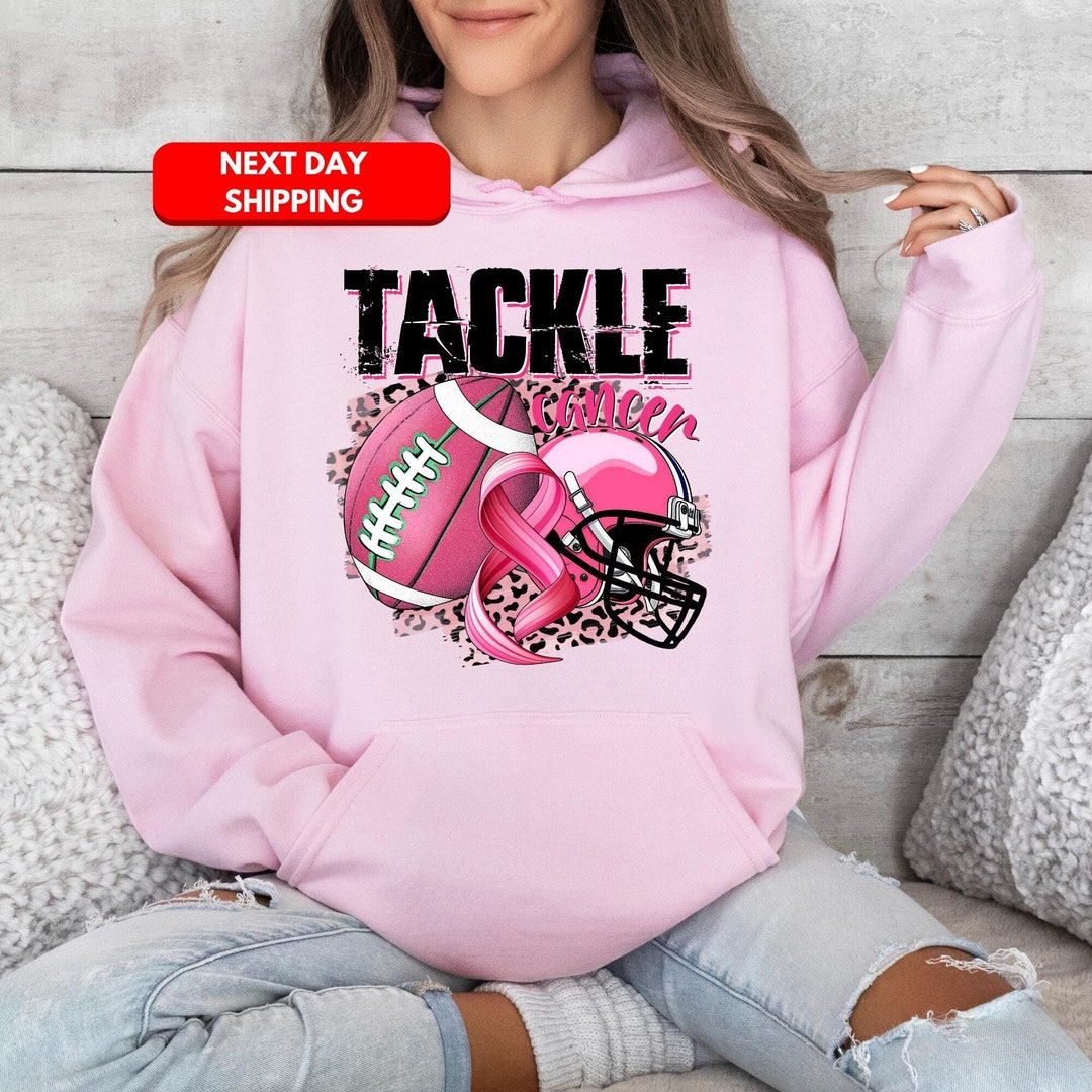 Tackle Cancer Shirt Breast Cancer Awareness Shirt Football Season ...