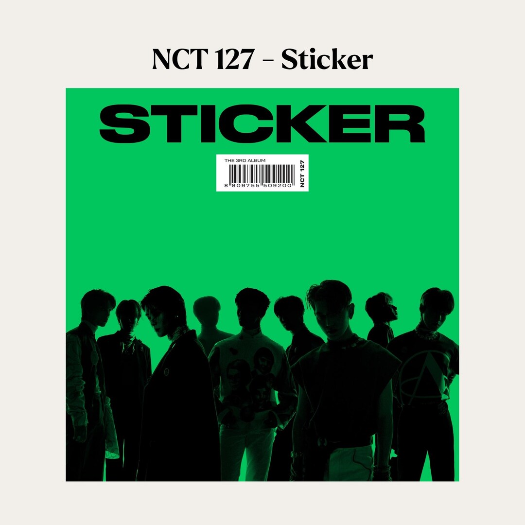 NCT 127 - Sticker in 12" Classic Vinyl Record! Nctzen Nctizen 엔시티즌 ...