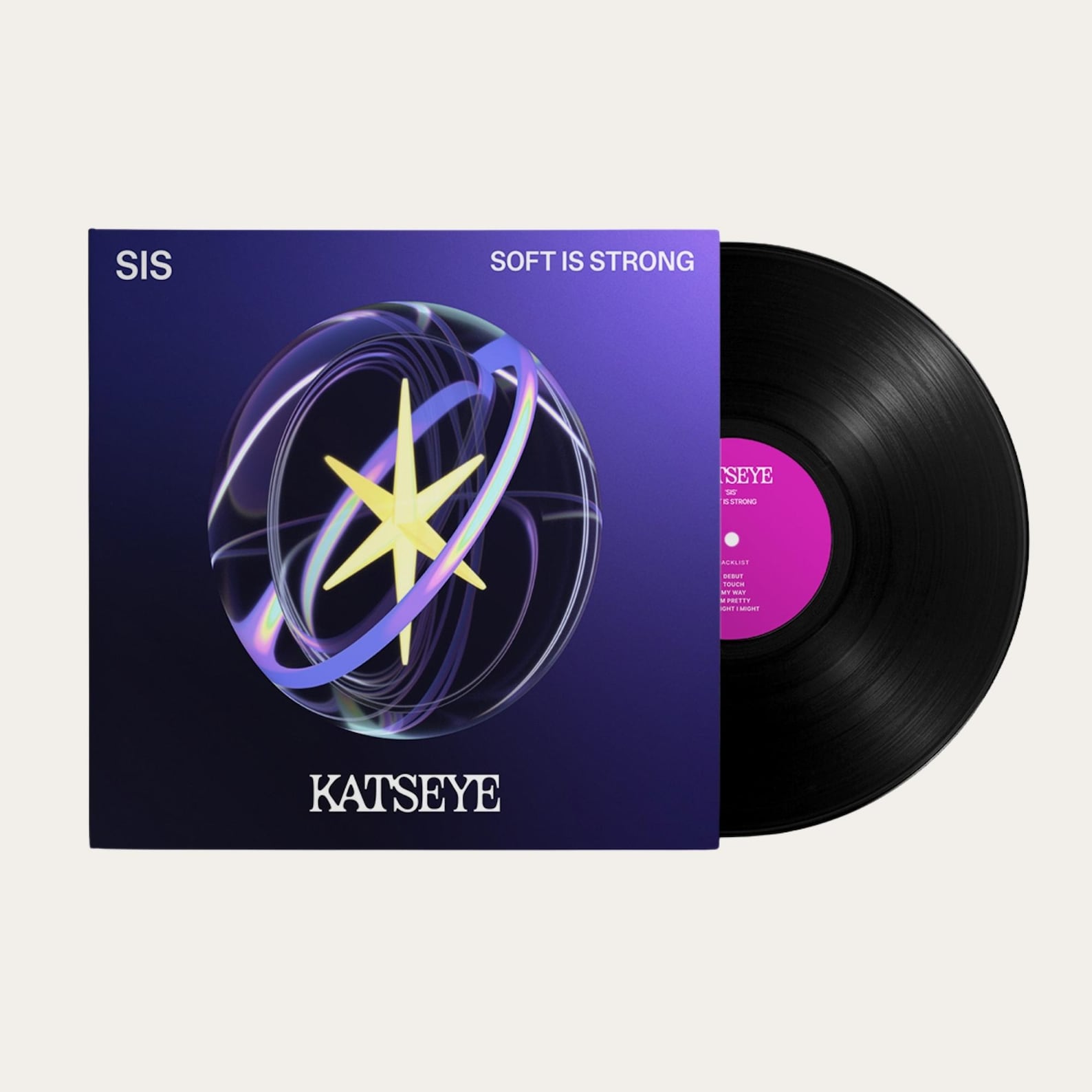 KATSEYE SIS (soft is Strong) Extended Play, 12" Vinyl Record Ep K-POP ...