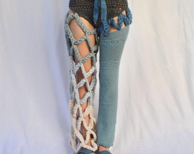 Asymmetric Crochet Pants - Etsy