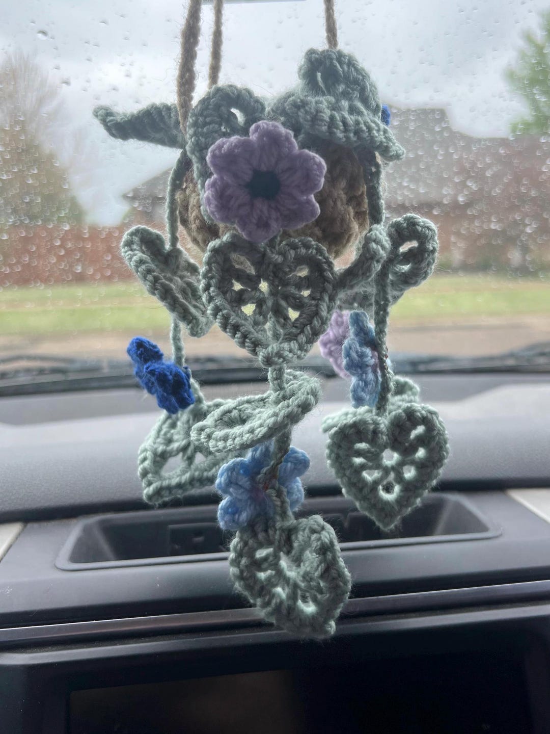 Crochet Car Charm - Etsy