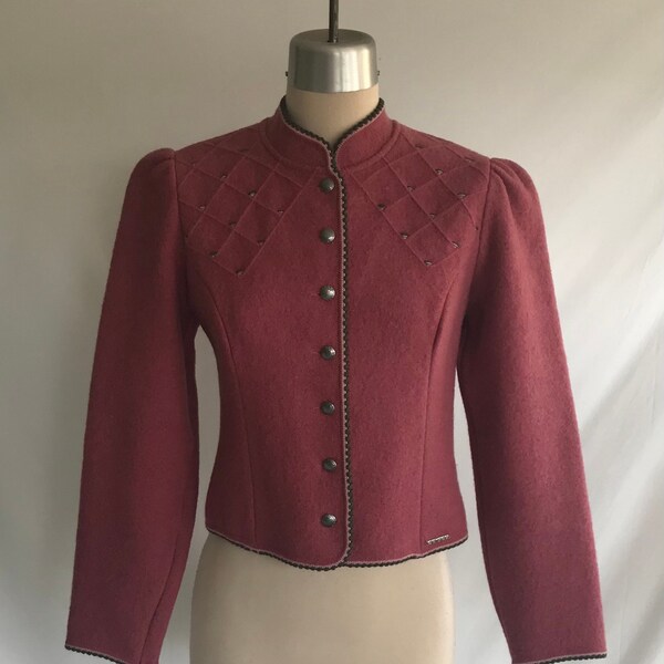 Boiled Wool Coat - Etsy