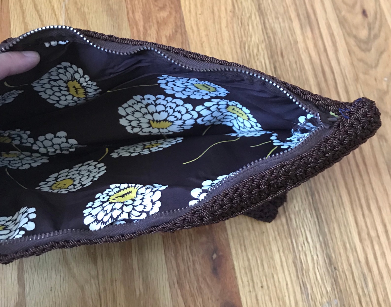 1940s Repro BOW Clutch Purse With Cold Rayon Floral Lining - Etsy