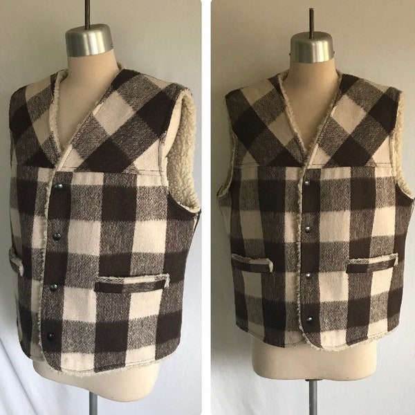 Checkered Vest - Etsy