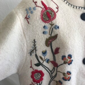 1980s Saks Fifth Avenue Boiled Wool Boxy Boho Jacket With Pockets ...