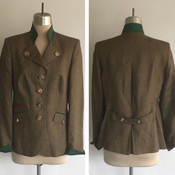 50％割引グリーン系,FREE SIZE【SALE／55%OFF】 80s RIKU MODELL Tirolean Wool Jacket ...