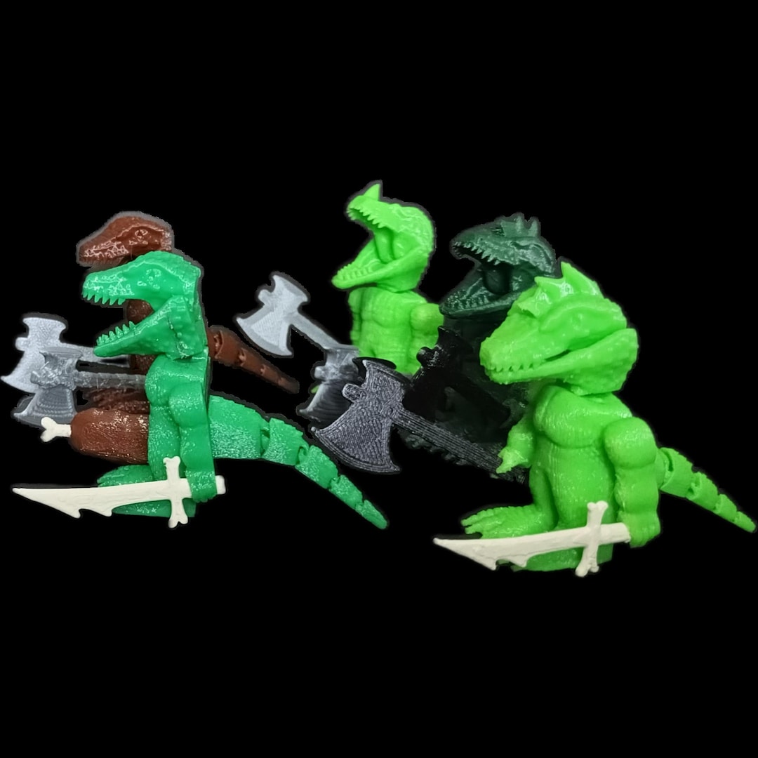 3D Printable Dinosaur Figure STL File: Easy Print (digital Download) - Etsy
