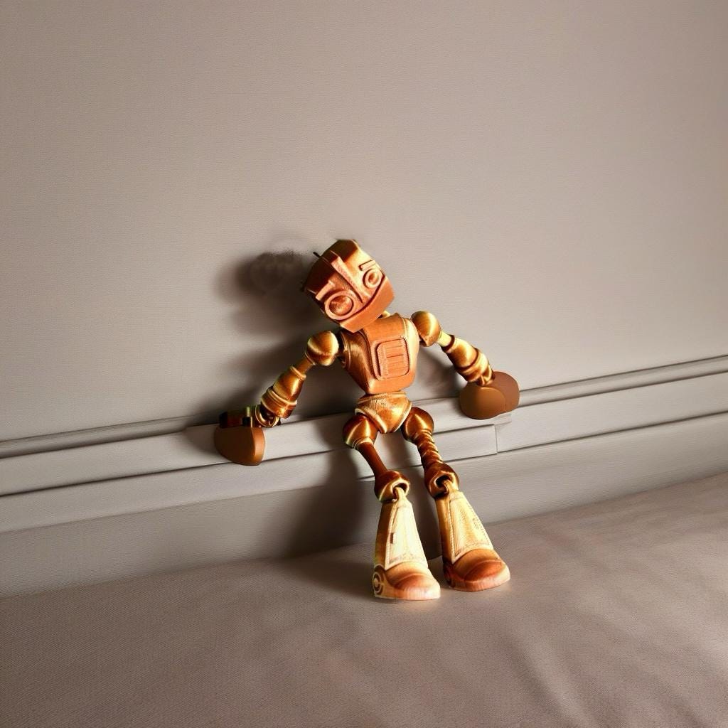 3D Printable Flexi Articulated Skeleton Decor – Movable and ...