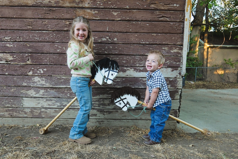 Wooden Stick Horse | Hobby Horse | Children's Play Horse - Etsy