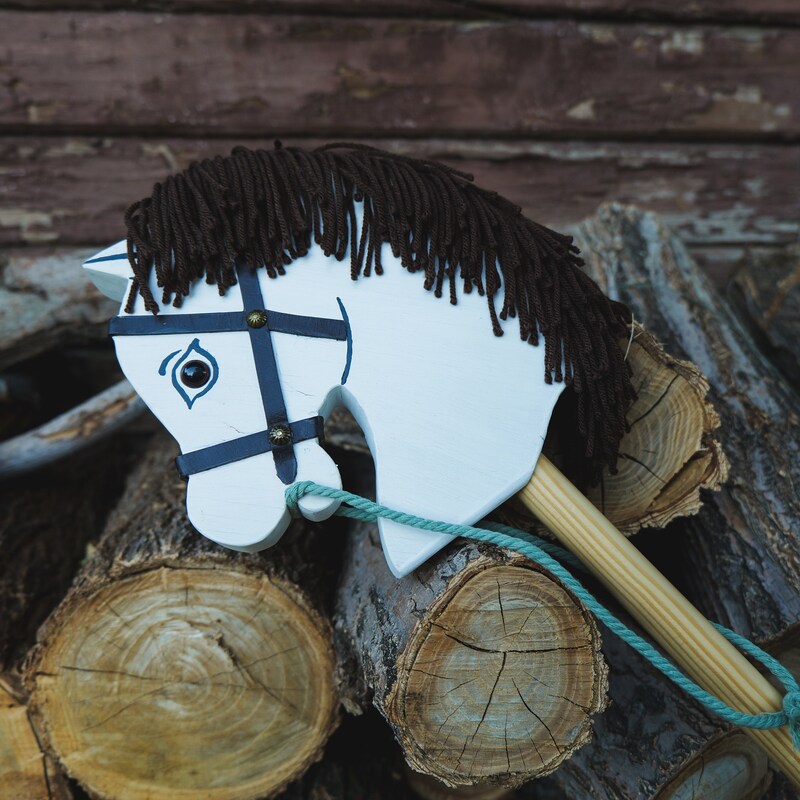 Wooden Stick Horse - Etsy