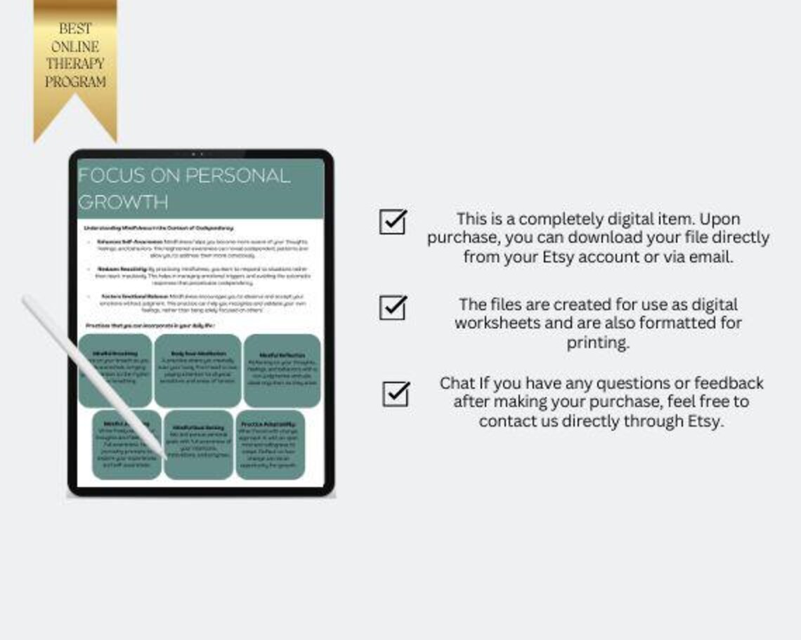 Breaking Co-dependency: A Step-by-step Worksheet for Healing and ...