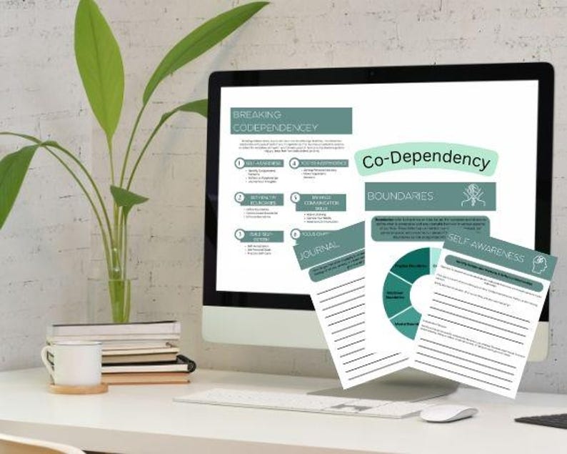 Breaking Co-dependency: A Step-by-step Worksheet for Healing and ...