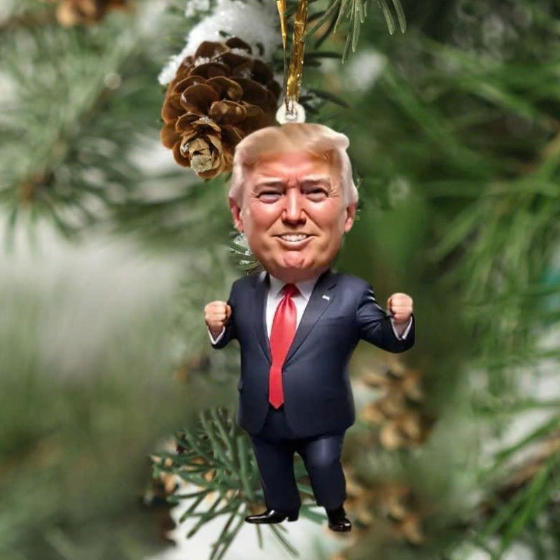 Donald Trump Tree Topper - Etsy