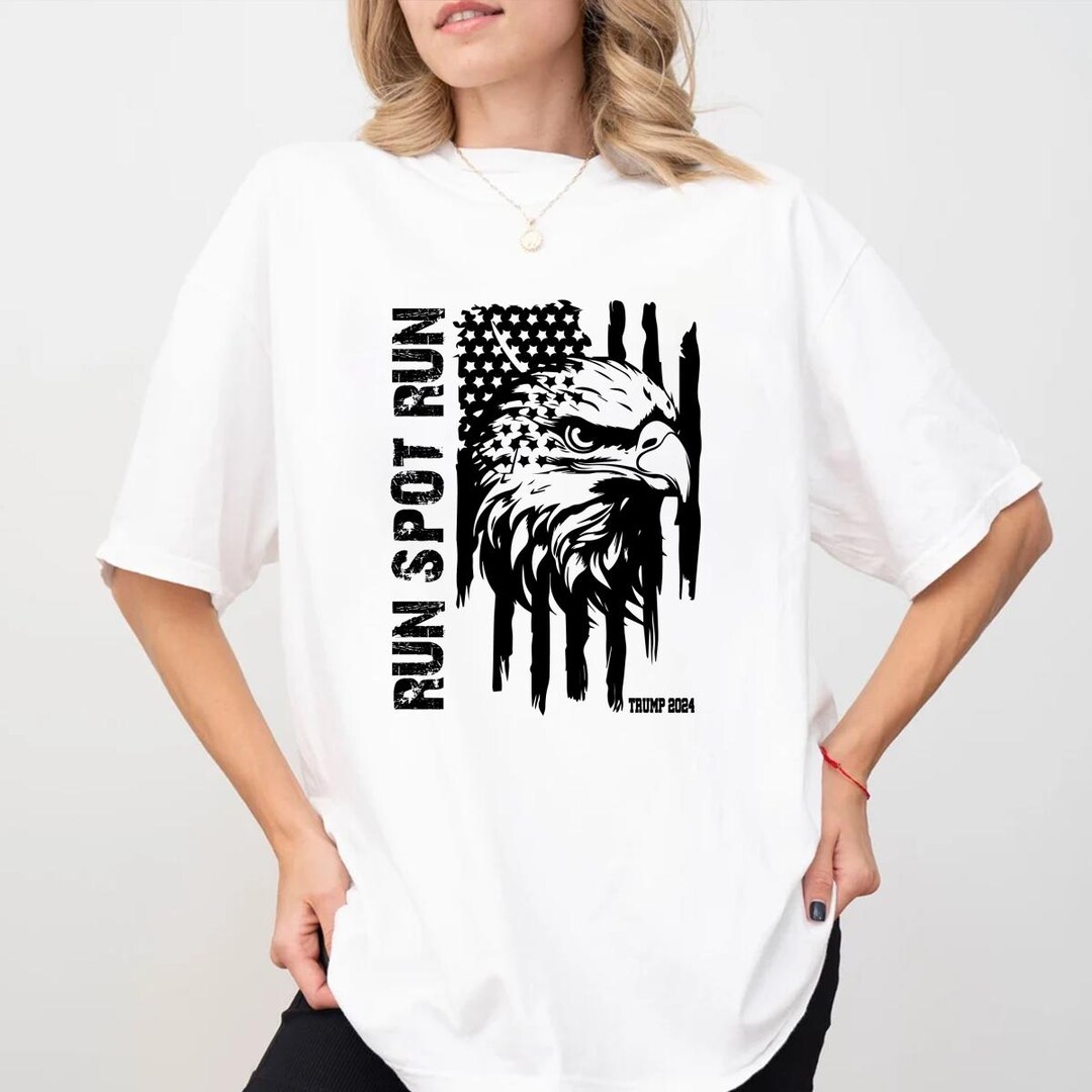 Run Spot Run SVG PNG: Political Art Featuring Trump and Kamala ...