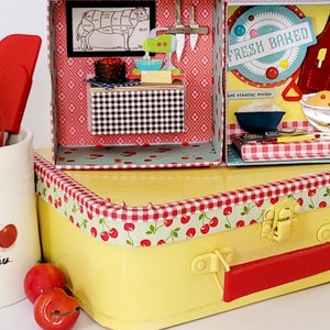 IN the KITCHEN Handmade Handcrafted Handfolded Assemblage Art 3-D ...
