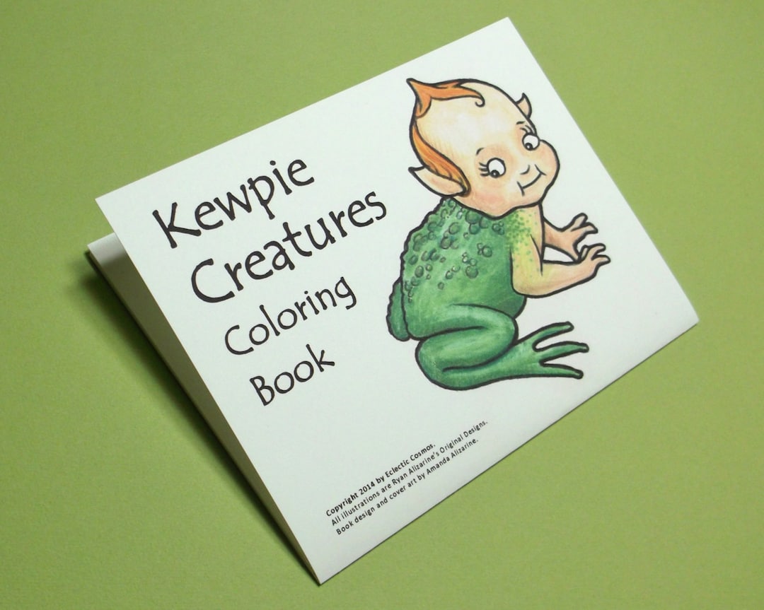 Kewpie Creatures Mini Color Pack Unbound Bizarre Animals - Etsy