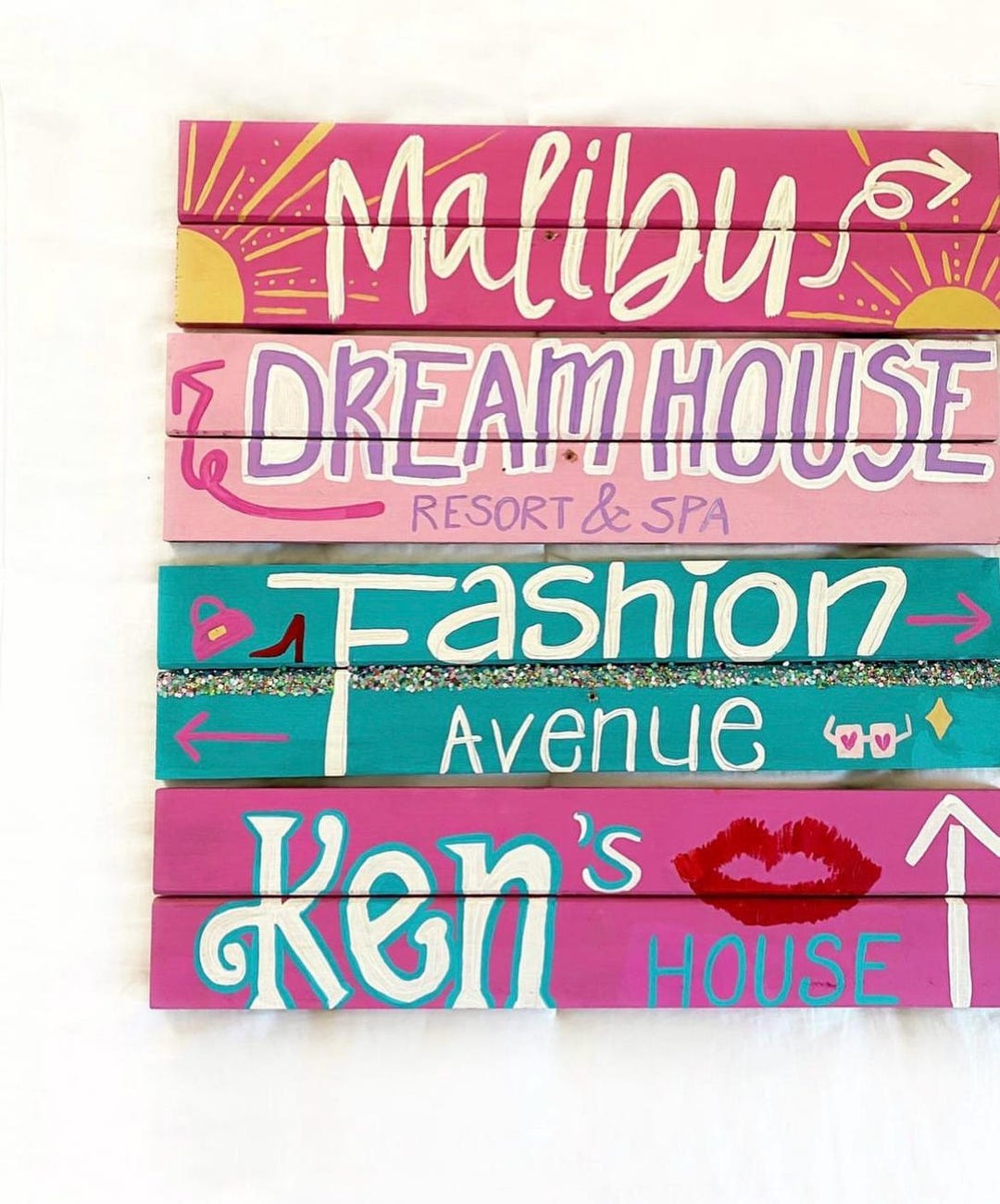 Our Barbie Inspired Playhouse Signs - Etsy