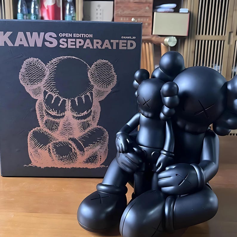 KAWS 2X1 DECOR Set of 2, KAWS Figures, Designer Figure Set, Hypebeast ...