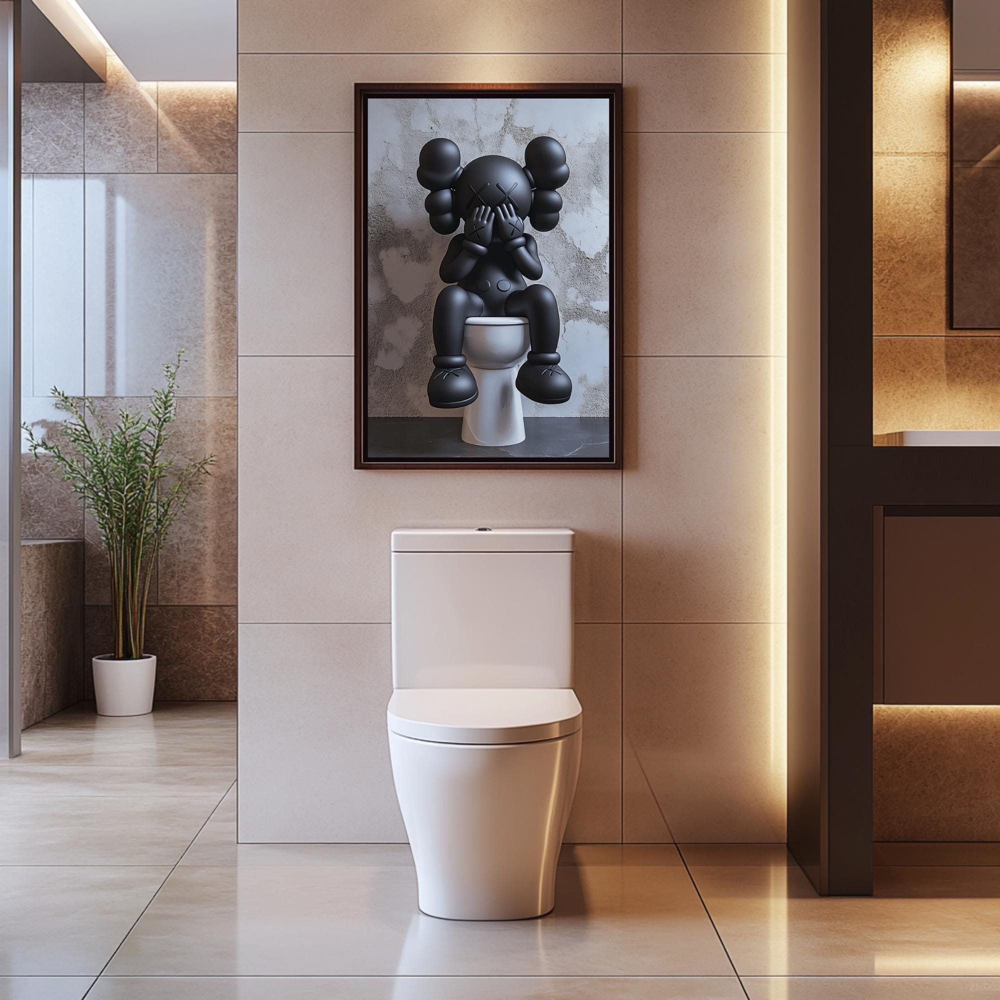 Kaws, Kaws Poster, Poster, Kaws Figure, Kaws Wall Art, Hypebeast Decor ...