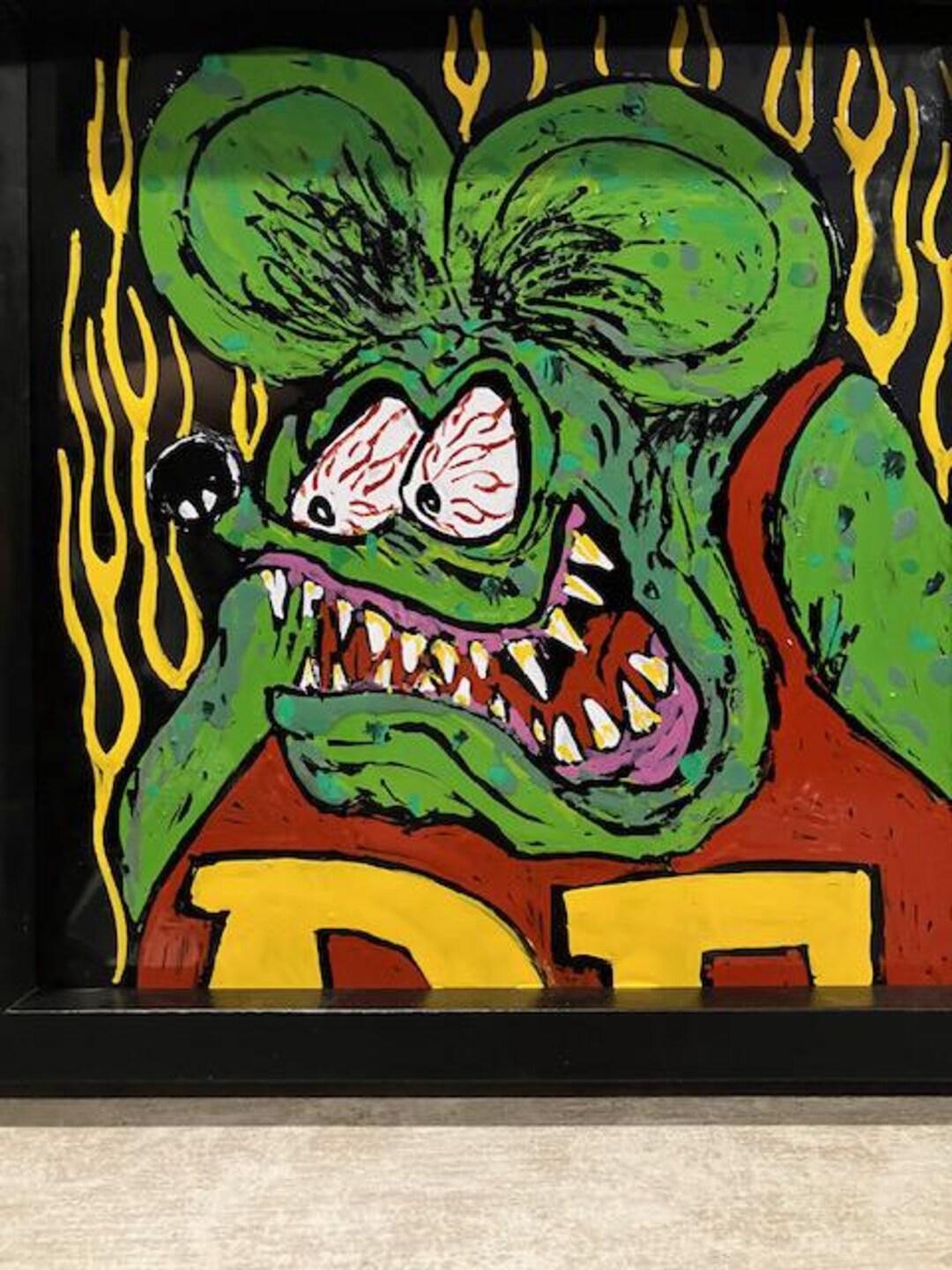 Hand Painted Rat Rod Art - Etsy