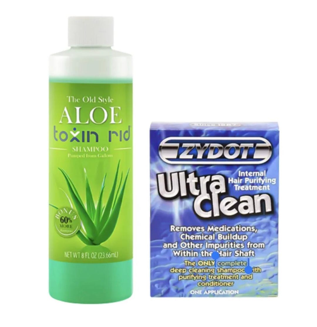 The Old Style Aloe Toxin Rid W/ Zydot Ultra Clean for Hair Follicle ...