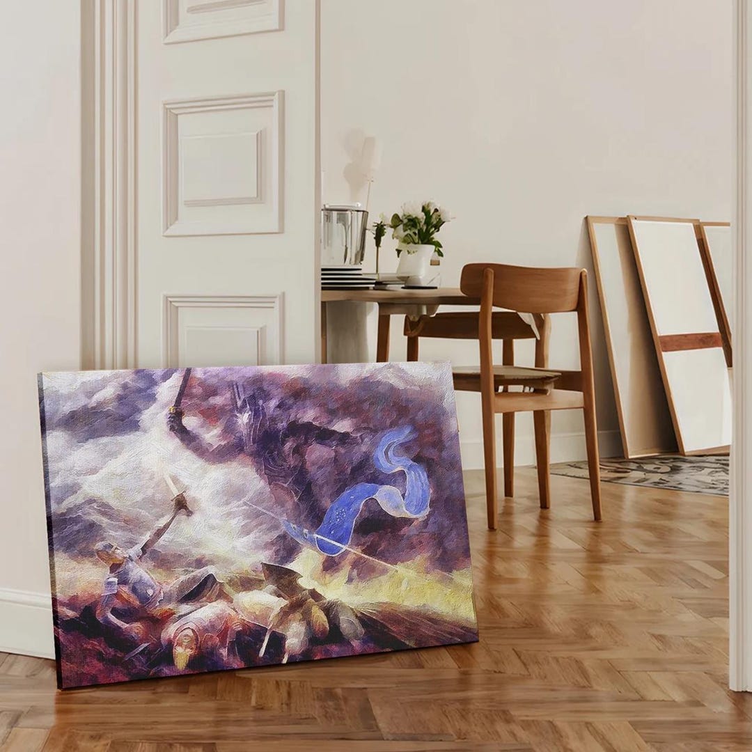 Isildur Vs Sauron Wall Art , LOTR Canvas, LOTR Poster, LOTR Gift - Etsy