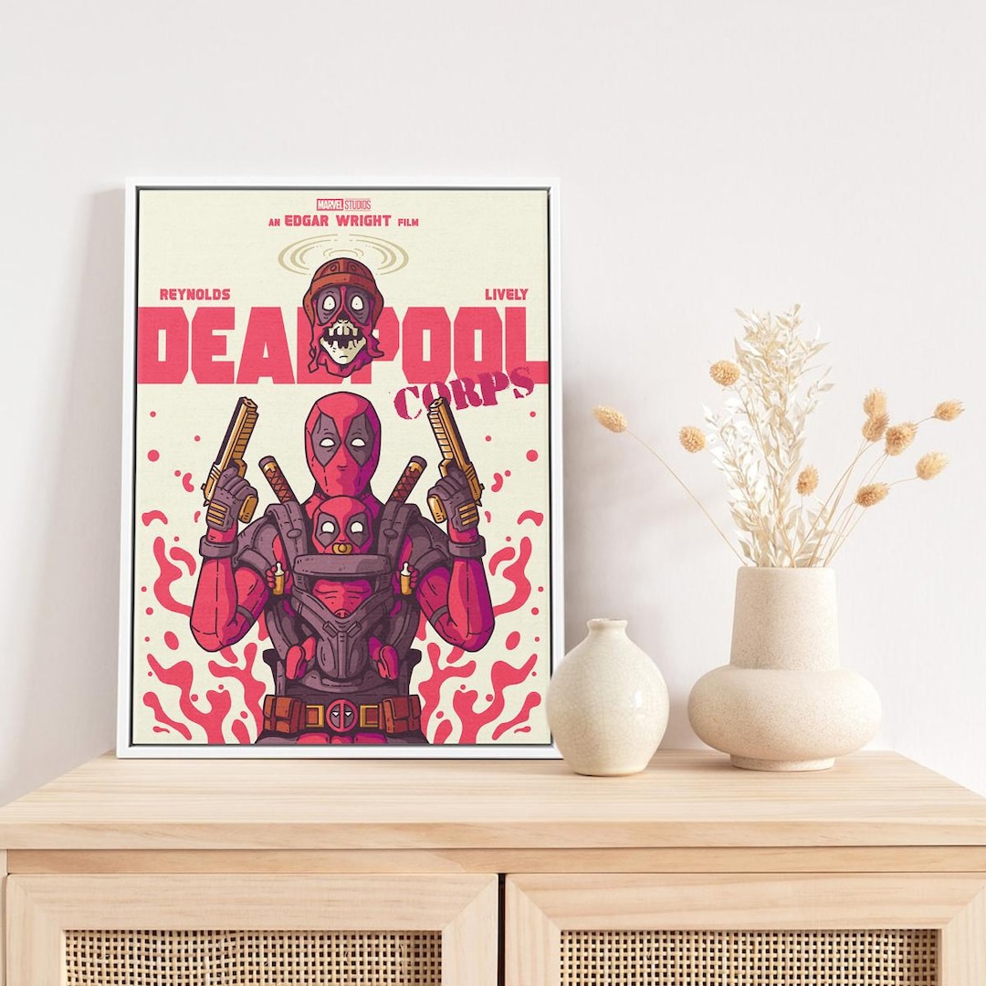 Póster de Deadpool y Wolverine, póster de la película Deadpool y ...