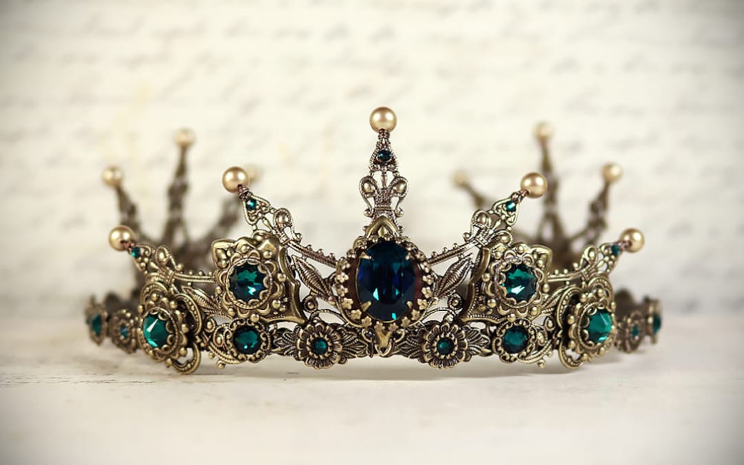 Renaissance Tiara, Medieval Tiara, Medieval Crown, Custom Wedding Tiara ...
