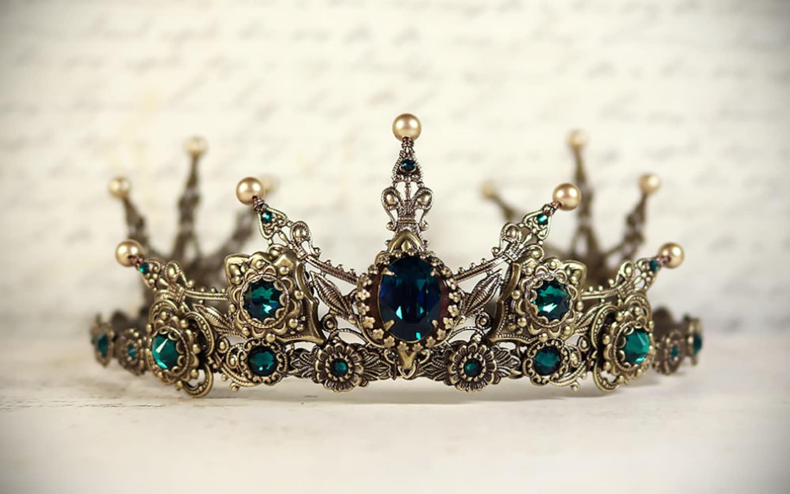 Renaissance Tiara, Medieval Tiara, Medieval Crown, Custom Wedding Tiara ...