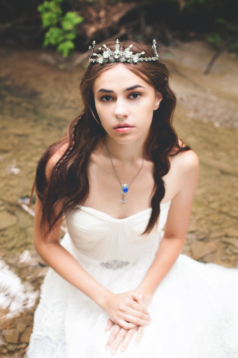 Renaissance Bridal Tiara, Medieval Wedding, Bridal Headpiece, Custom ...