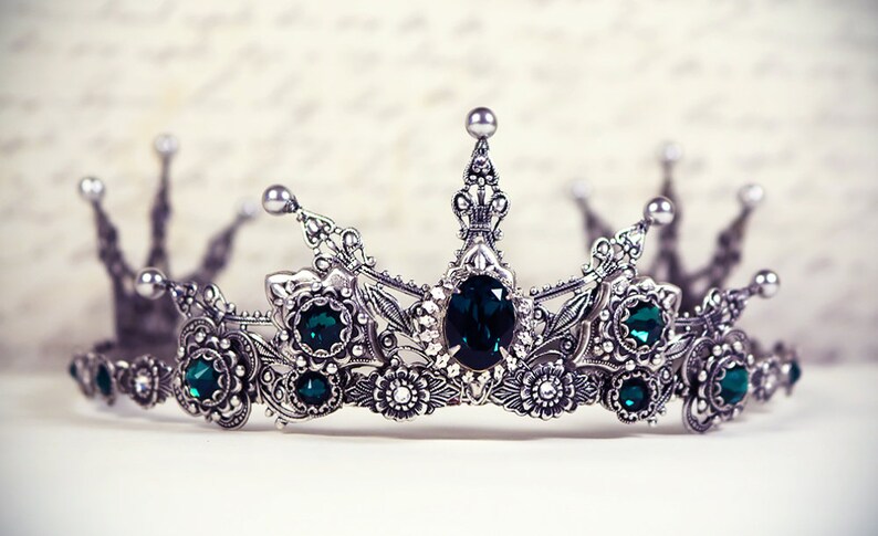 Medieval Tiara Medieval Bride Bridal Tiara Renaissance - Etsy