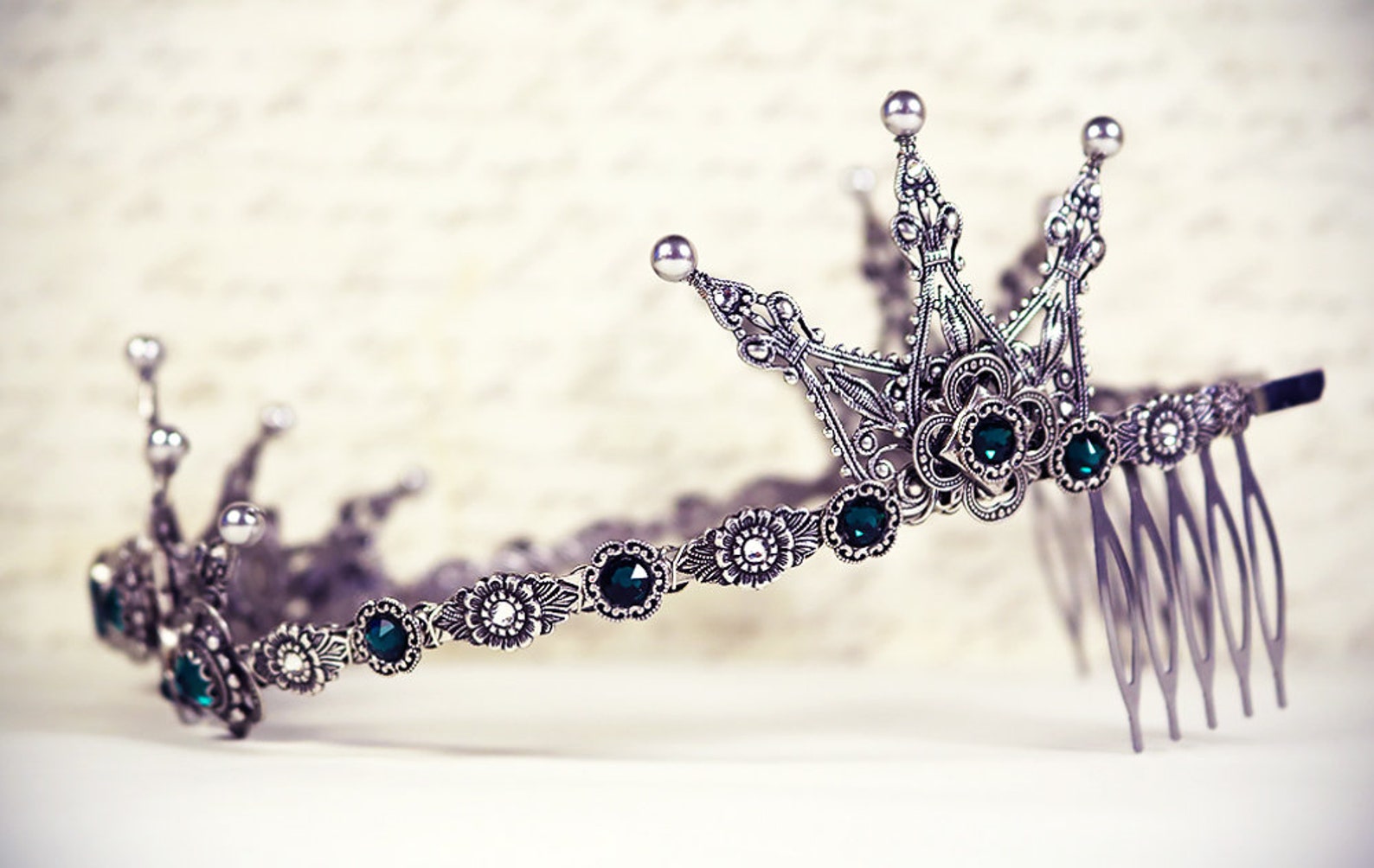 Medieval Tiara Medieval Bride Bridal Tiara Renaissance | Etsy