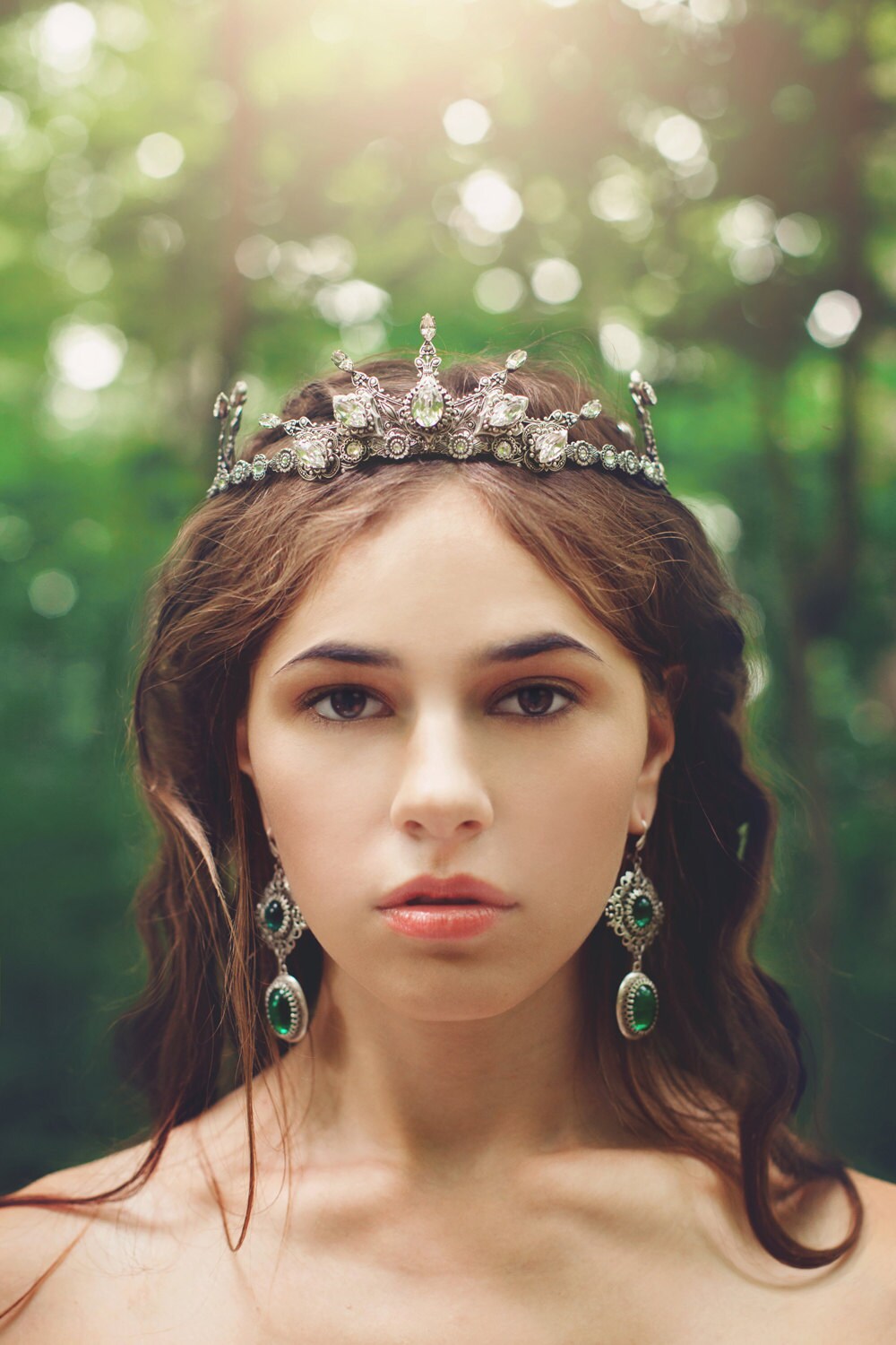 Renaissance Bridal Tiara, Medieval Wedding, Bridal Headpiece, Custom ...