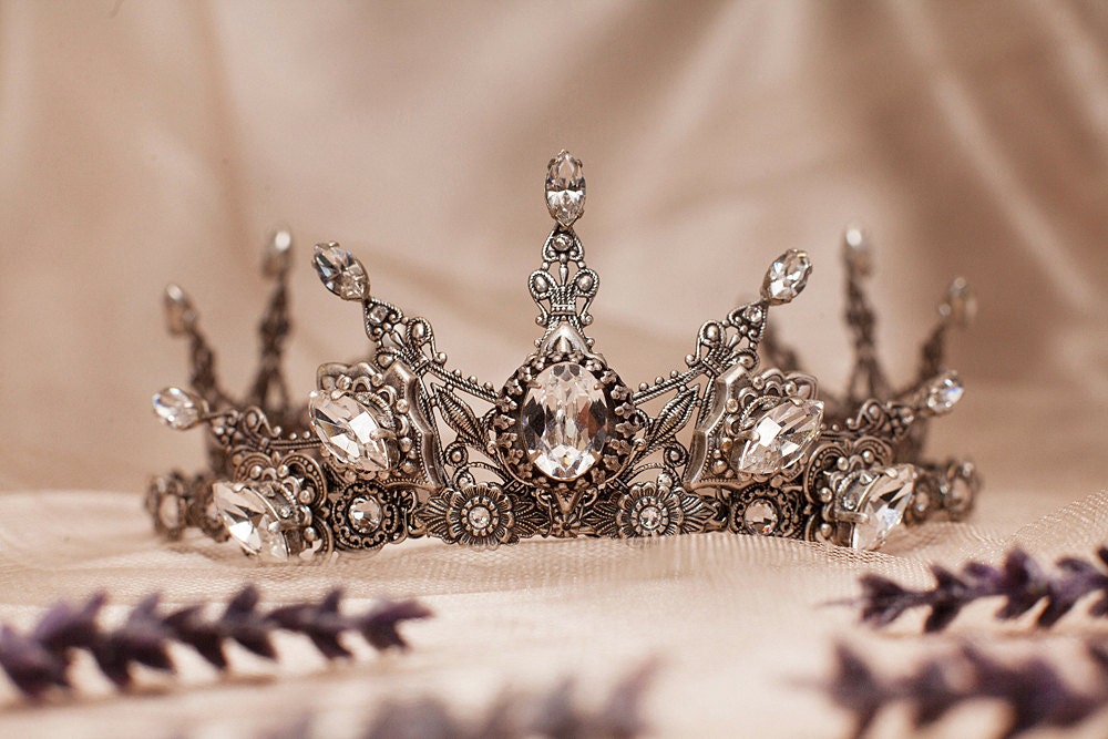 Renaissance Bridal Tiara, Medieval Wedding, Bridal Headpiece, Custom ...