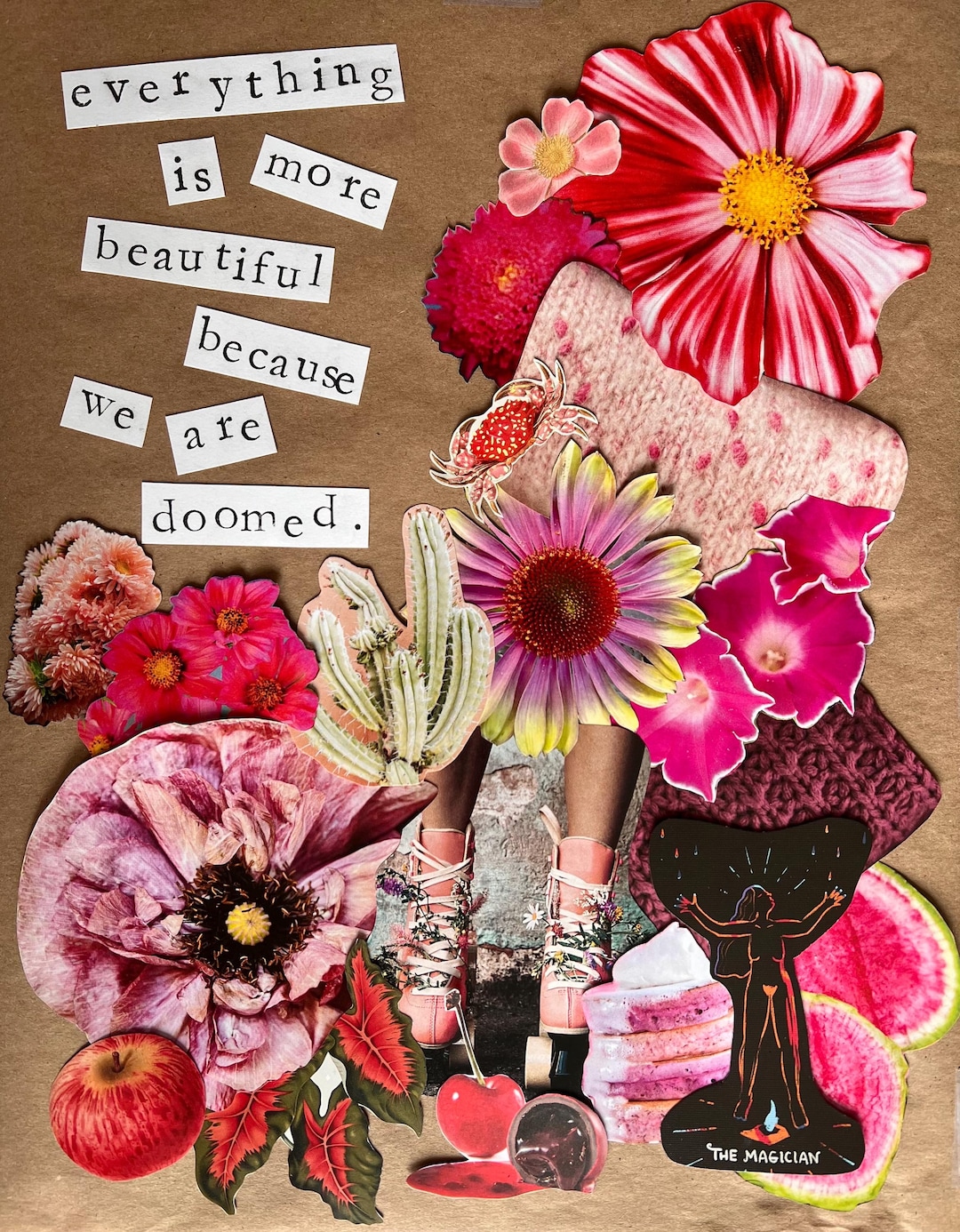 Collage Art Print - Etsy