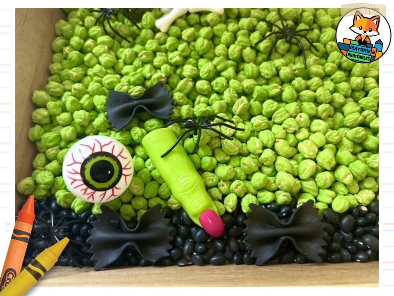 Witch's Cauldron Sensory Bin Kit - Halloween - Montessori - Sensory Bin ...