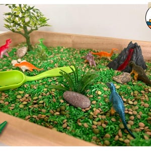 Dinosaur Sensory Bin Kit - Dinosaurs - Montessori - Sensory Bin Filler ...