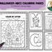 Halloween Abcs Coloring Bundle - 52 Pages - Preschool / Prek ...