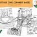 Cottage Core Coloring Pages - 80 Pages - Rustic - Nature - Perfect for ...
