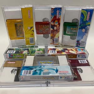 Game Boy, GBC, and GBA Custom Cassette Cases - Etsy