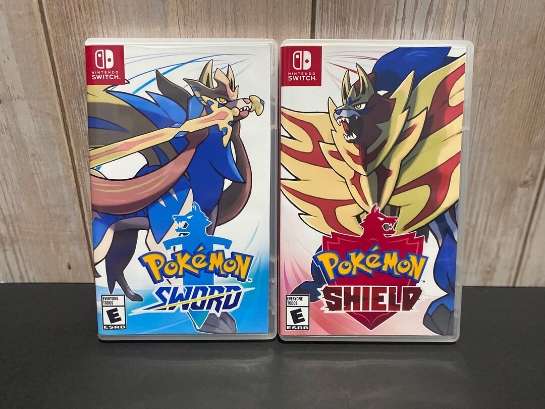 Pokémon Sword and Shield for Nintendo Switch Replacement Cases ...