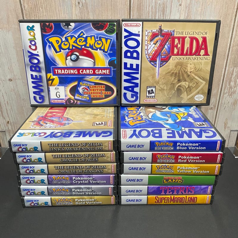 Custom Gameboy Color Boxes - Etsy