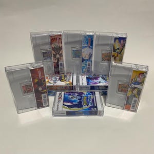 Pokémon Game Cassette Cases All Generations With Inserts - Etsy