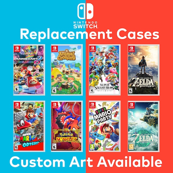 Custom Switch 2 Game Case - Etsy