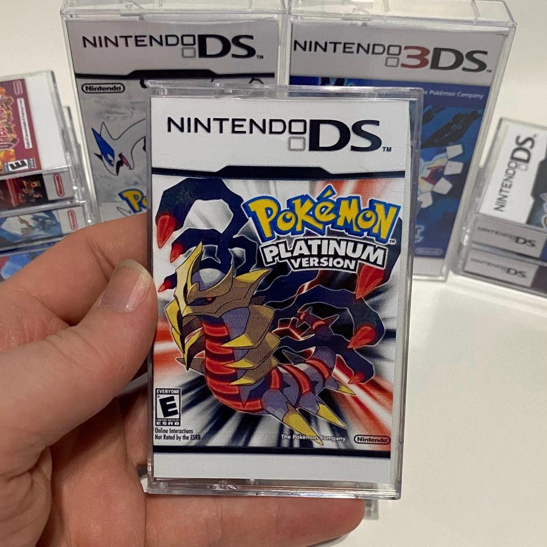 Nintendo DS & 3DS Game Custom Cassette Cases - Etsy